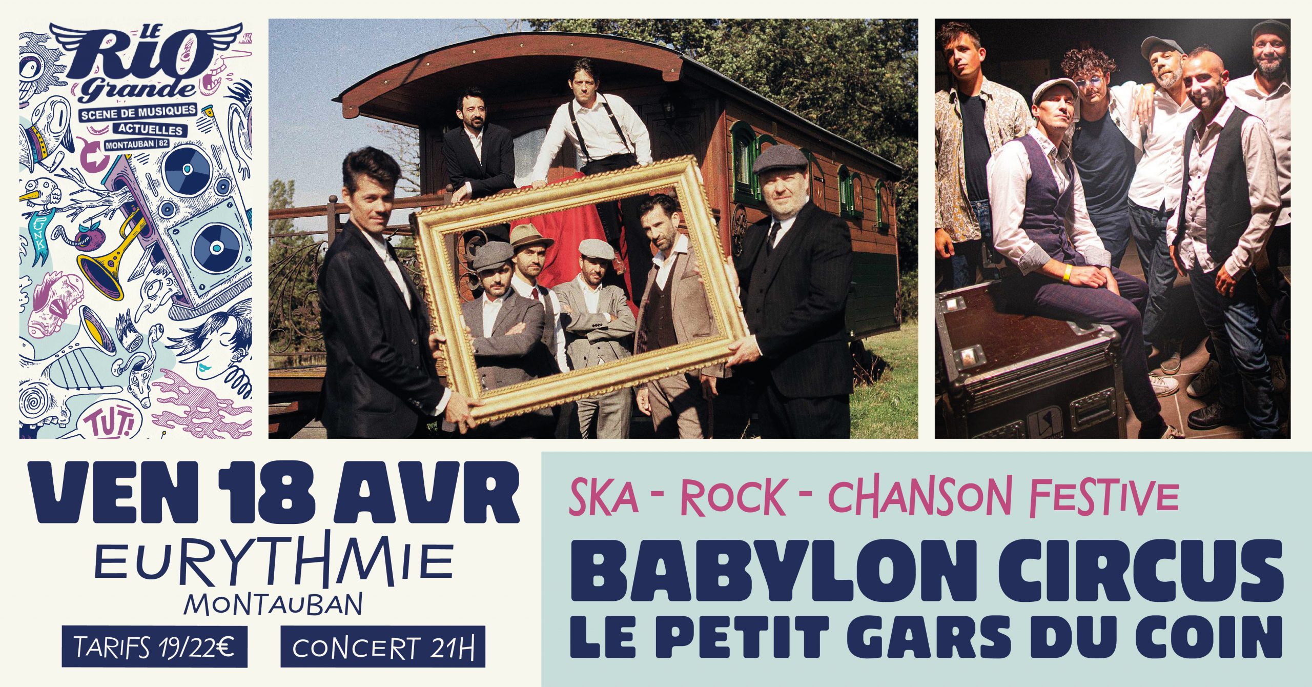 PROGRAMMATION - Le Rio Grande, salle de concert - Montauban 82